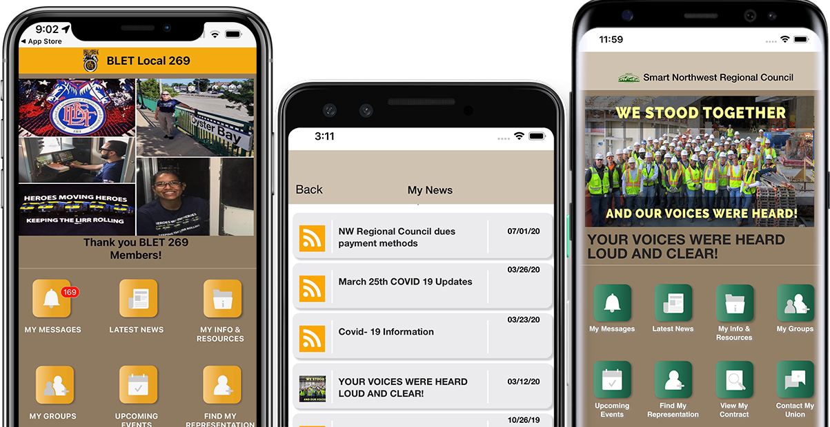 UnionConnect – iPhone and Android Apps for Labor Unions | Mobile Apps for Organized Labor
